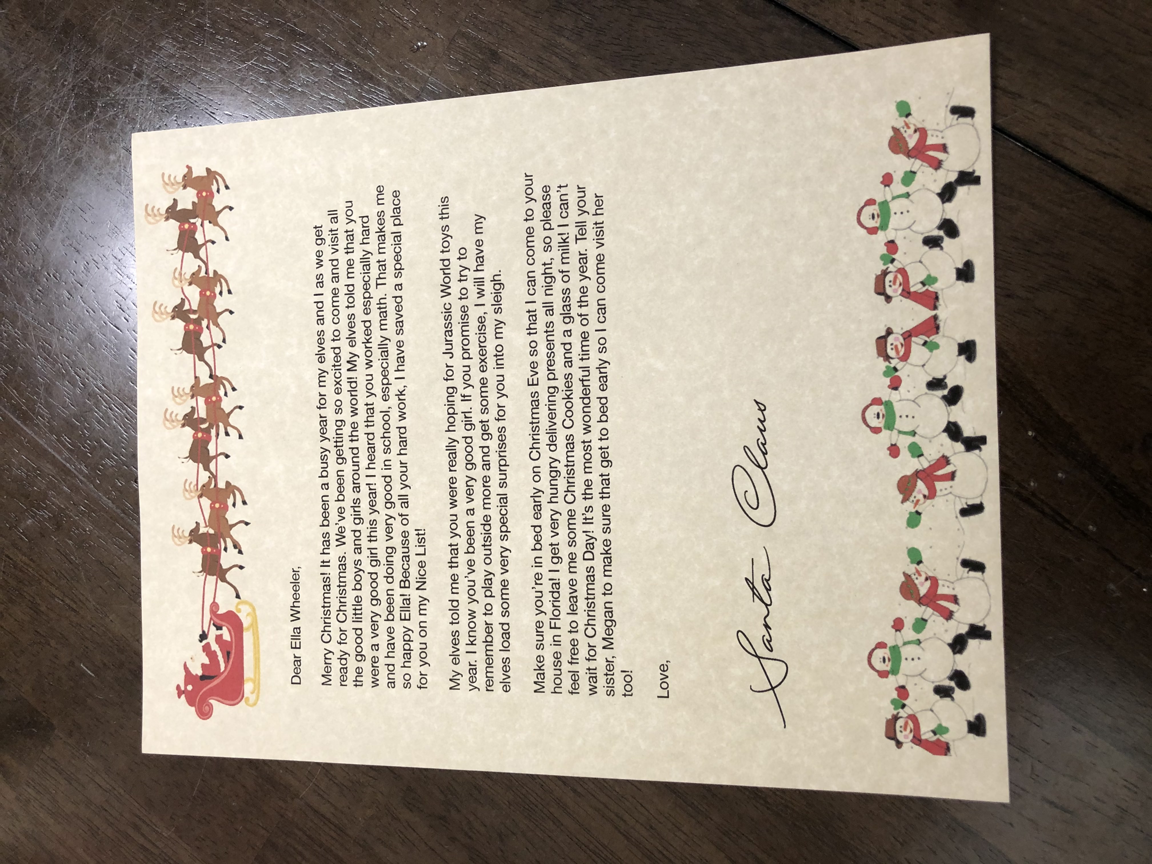 Get Mail From Santa - Personalized Wax Sealed Letters From Santa Claus
